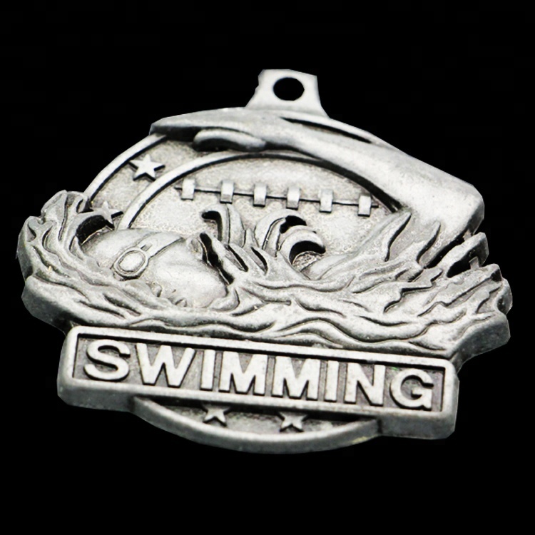 Customized 3D swimming medal, excellent quality and low price | Custom ...