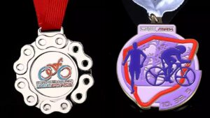 Custom road cycling medals - Custom Medals