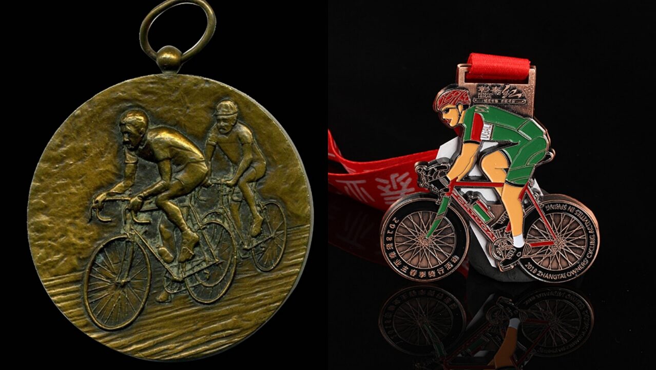 Customized cross country cycling medals | Custom Medals